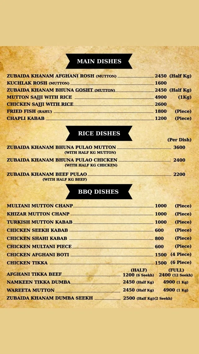 HN Foods Islamabad (Afghani Cuisine) – Menu, Hi-Tea, Contact Number ...