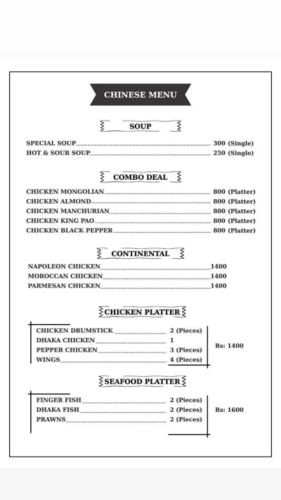 HN Foods Islamabad (Afghani Cuisine) – Menu, Hi-Tea, Contact Number ...